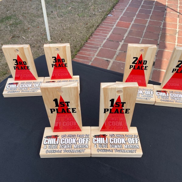 Cornhole Board Trophies Cornhole Tournament Trophies Corn Hole Boards ...
