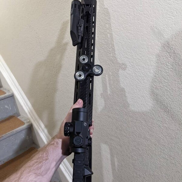 Tactical Rail Mounted Fidget Spinner - Etsy