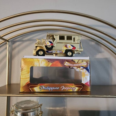Philippine Miniature Jeepney Metal Toy Jeepney Metal Jeepney Toy Model ...