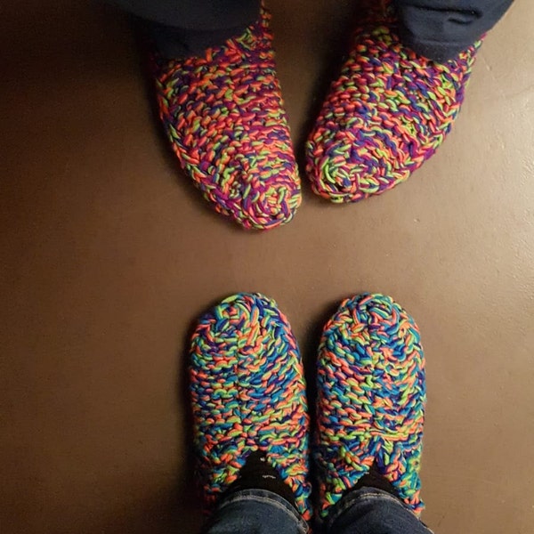 Gift Set of Wool Slippers, Family Pack of 3 Pairs of Slippers, Wool ...