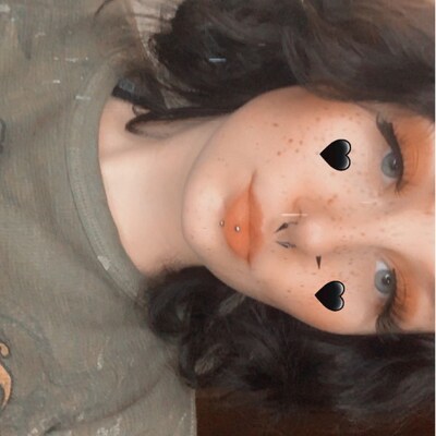 Labret Barbell, 16g and 14g Titanium, Cheek Piercing, Medusa, Monroe ...