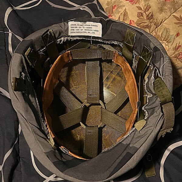 T-block Camo Helmet Covers. New Made Version of the Experimental USMC ...
