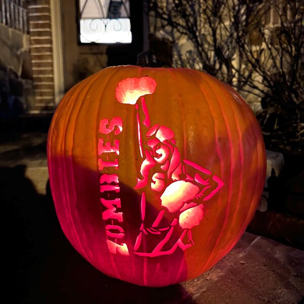 The Addams Family Pumpkin Carving Patterns Printable PDF - Etsy