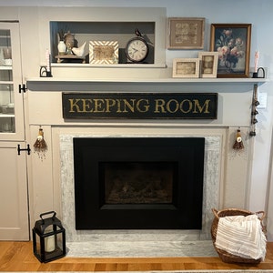 Custom Primitive Aged Farm Stand Menu Wood Sign With Rusty Chain Custom ...