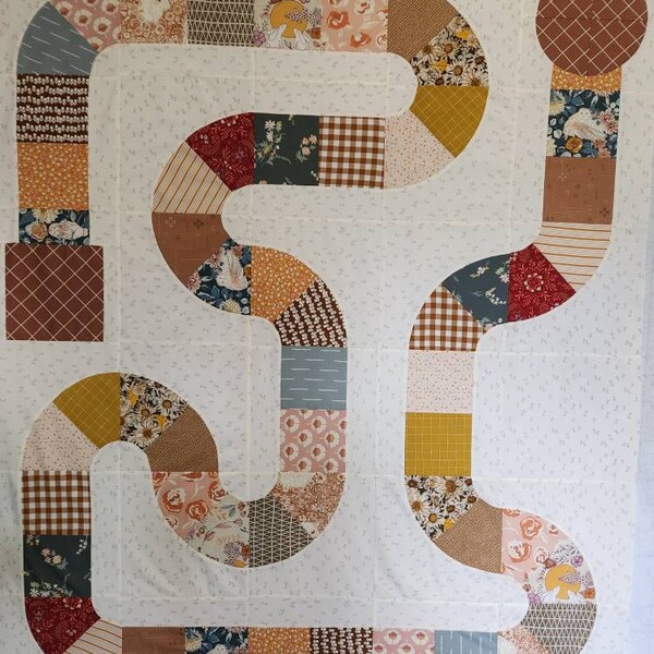 Heart Shine Quilt Kit by Modern Charm Stitchery Rainbow Heart Quilt ...