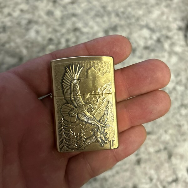 Cowboy Zippo© Lighter Rodeo Lighter Resting Cowboy Zippo© Western ...