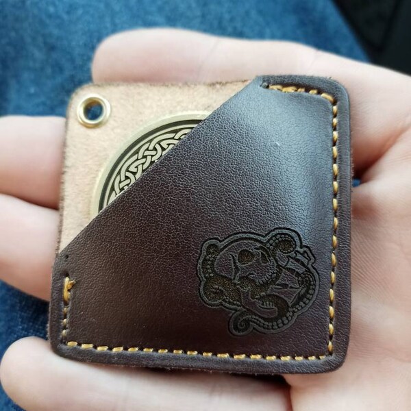 Vegvisir Viking Compass Coin - Etsy