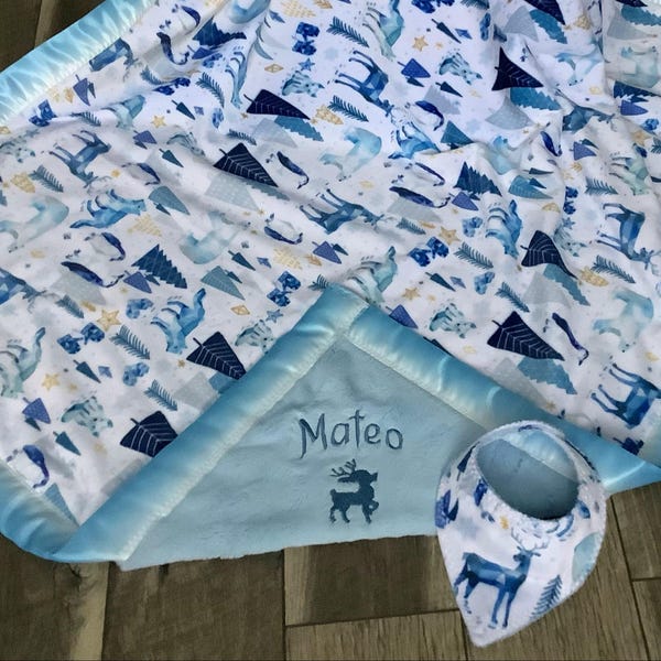 SAFARI BABIES MINKY - Shannon Cuddle Minky Safari Babies Minky Jungle ...