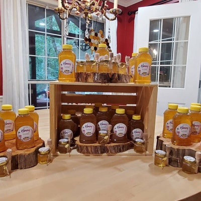 Custom Watercolor Wildflower Honey Labels, Whimsical Customized Honey ...