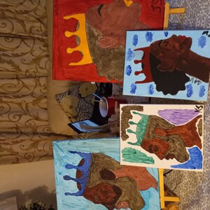 Delta Pre Drawn Canvas - Etsy