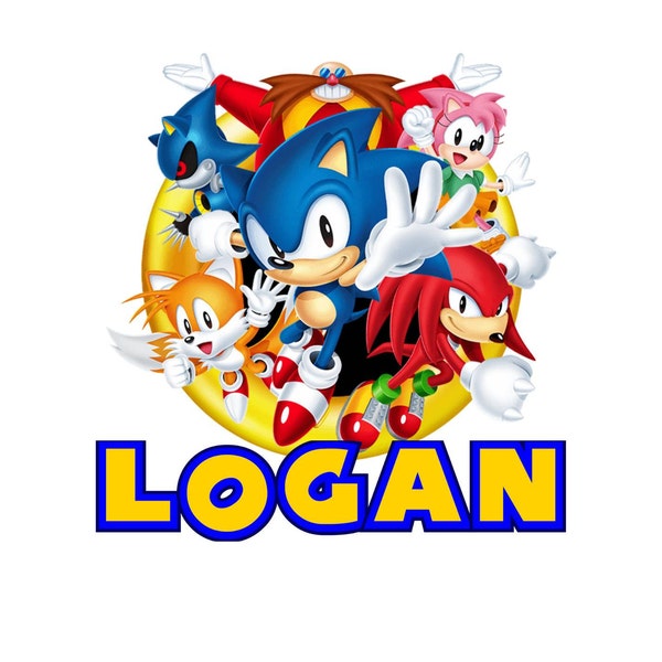 Sonic Letters Svg, Sonic Font Otf, Sonic Svg Cricut Letters Svg Sonic ...