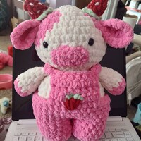 10-in-1 Fruit Cows Crochet Pattern Bundle amigurumi Highland Cow ...