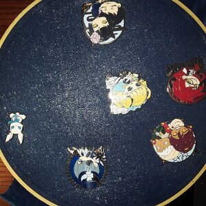 Black Butler Hard Enamel Pins Kuroshitsuji Ciel Sebastian | Etsy