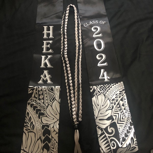 Polynesian Graduation Stole (predesigned) - Etsy