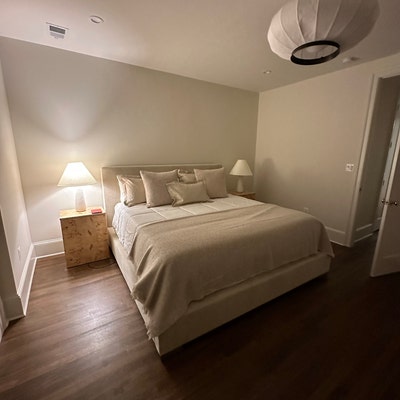 Teak Twist Pedestal Twisted End Table Teak Plant Stand Modern Furniture ...