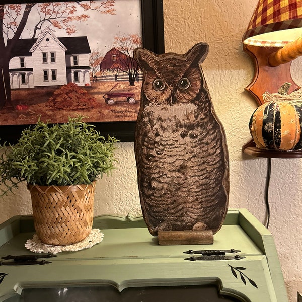 Handmade Large Rustic Easter Rabbit Wooden Sign, Primitive Folk Art ...