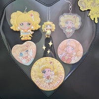 Shiny Sparkle Emoji Enamel Pins | Set of 3 Kira Kira Stars Brooch ...