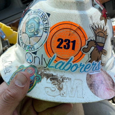 Only Fitters Lay Pipe Hard Hat Sticker Decal Tradesman Dad Gift - Etsy