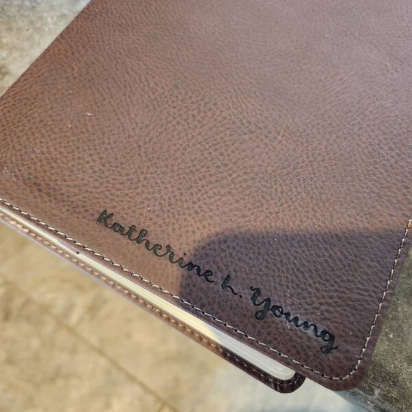 ESV Large Print Bible Full Size PERSONALIZED Brown Includes Custom ...