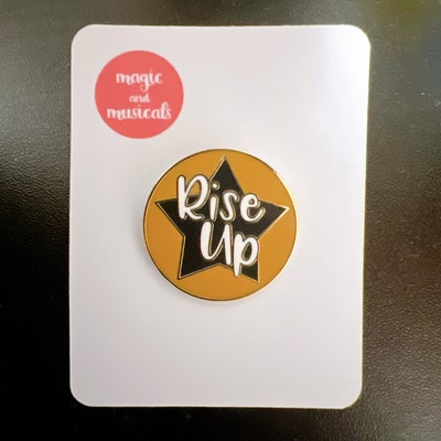 Wicked the Musical Elphaba Inspired Hard Enamel Pin defy Gravity 1inch ...