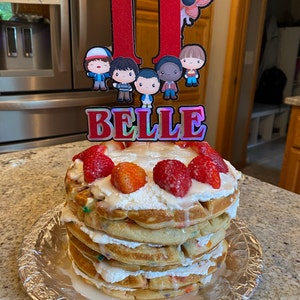 Sushi Cake Topper Kawaii Cake Topper Custom Cake Topper - Etsy