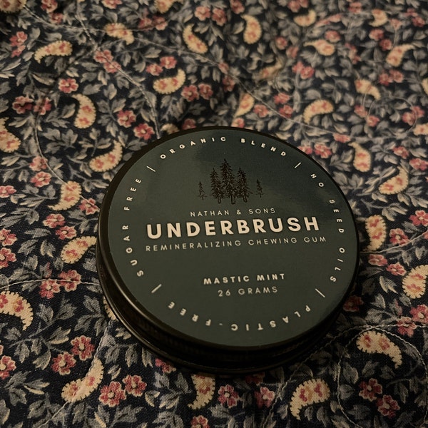 OFFICIAL Nathan & Sons - Underbrush Gum - MASTIC MINT Remineralizing ...
