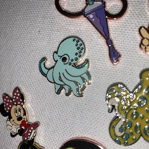 Chibi Octopus Enamel Pin - Etsy