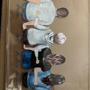 Personalized Wall Art, Mom Gift From Daughter, Custom Mother Son Print ...