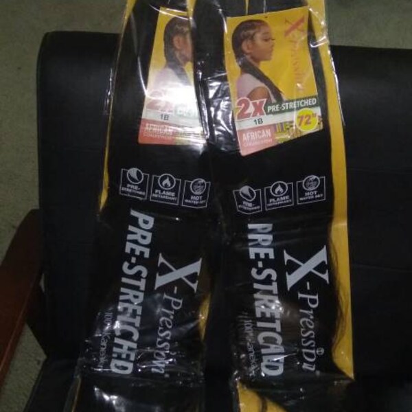 Color Red Sensationnel X-pression Xpression Expression 100% Kanekalon ...