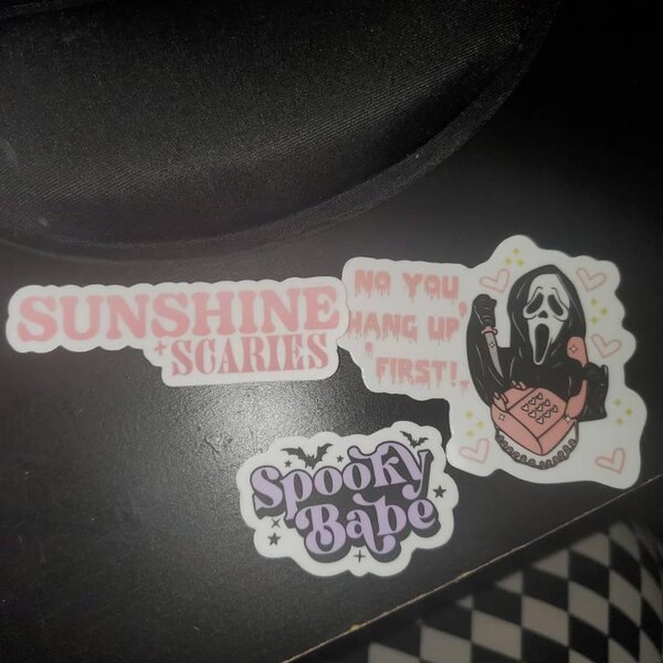 Spooky Season Vinyl Sticker - Etsy