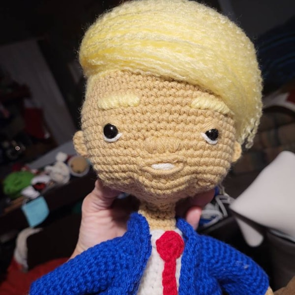 CROCHET PATTERN: Amigurumi-trump Doll - Etsy