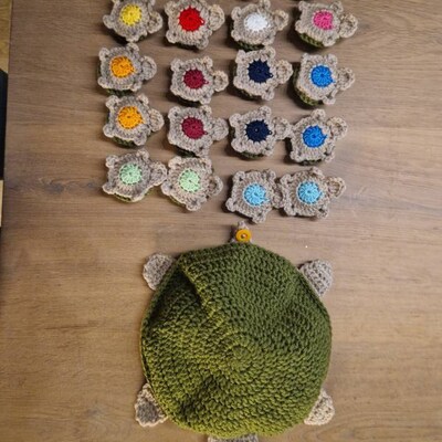 The ORIGINAL Turtle Memory Game PATTERN English Pdf ORIGINAL Stitched ...