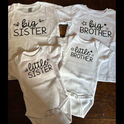 Family Bundle SVG PNG, Big Brother Svg, Big Sister Svg, Little Brother ...