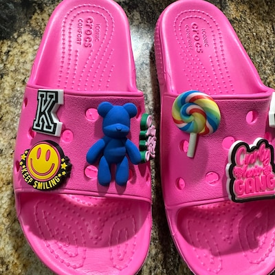 New Popular Yellow Smiley Face Shoe Charms for Your Crocs, Croc ...