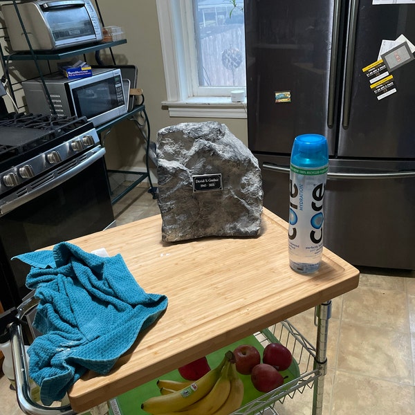 Human Rock Ashes Urn for the Yard - Etsy