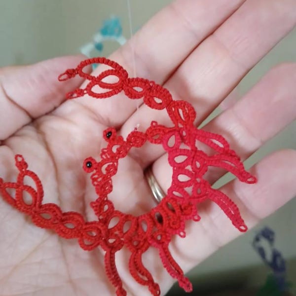 Tatting Pattern PDF "moon" for Shuttles - Etsy