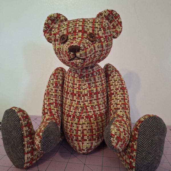 Grimble, Pdf DOWNLOAD 17 Inch/43cm Traditional Jointed Teddy Bear ...