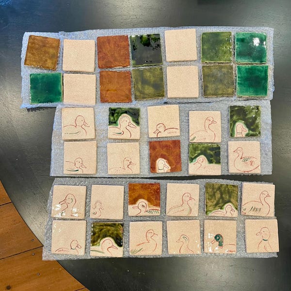 DUCK TILES - Etsy