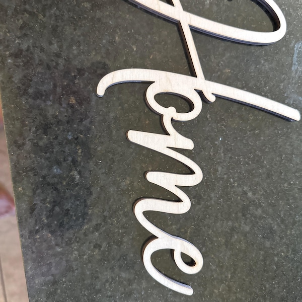 Custom Wooden Sign - Any Font - Multiple Lines - Etsy