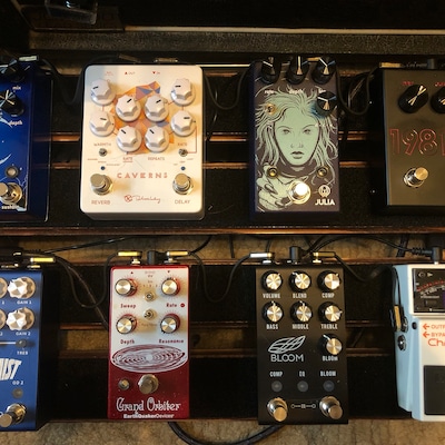 Large 2 Tier Guitar Pedalboard - Etsy