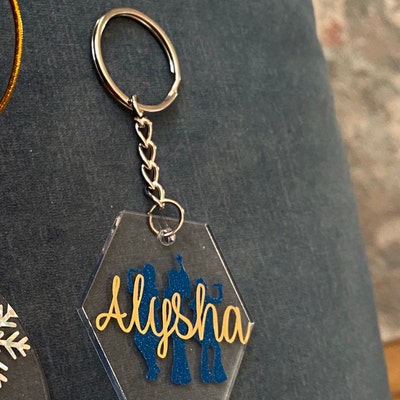 Pink Palace Apartments Keyring Button Eyes Inspired Keychain - Etsy