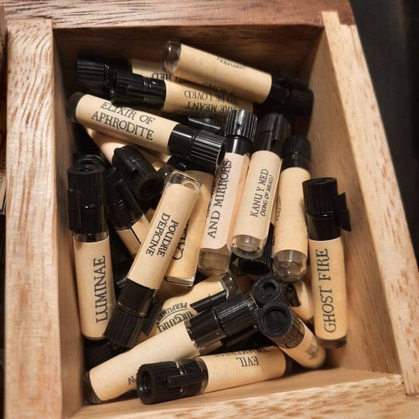 Build Your Own 5 Piece Perfume Sample Set - Extrait - Etsy