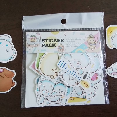 40 PCS Chibi Maruko Chan Sticker Pack Kawaii Sticker - Etsy