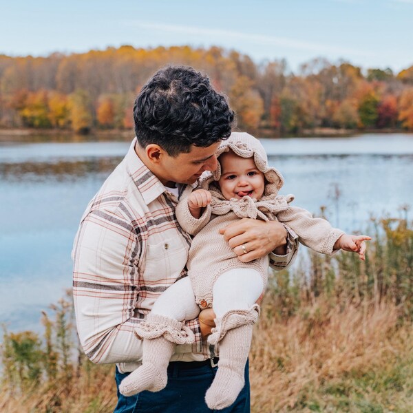 Knitted Baby Set Fall Winter Outfit Wool Baby Clothes Sets Hand Knit ...