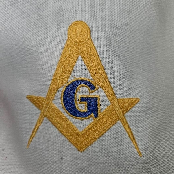 Masonic Digitized Filled Machine Embroidery Design Digital Download - Etsy
