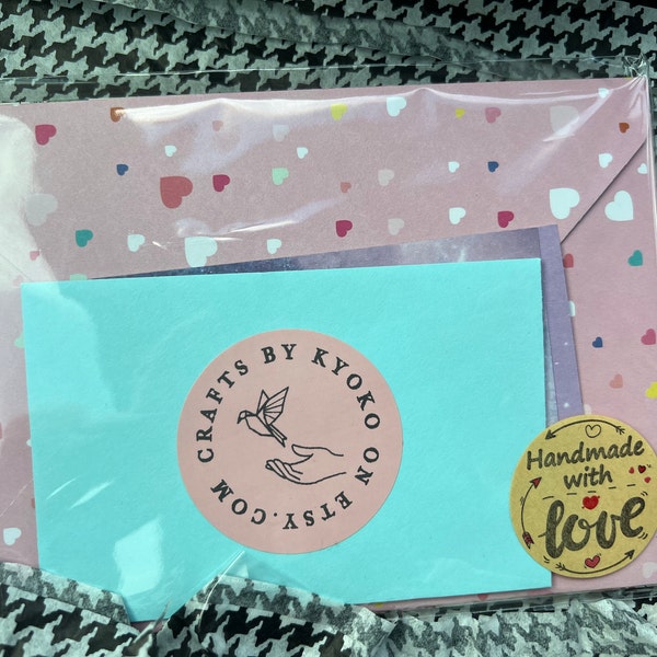 DIY Christmas Postcard Kit | Handmade | Do It Yourself | Craft Supplies ...