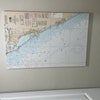 CUSTOM Nautical Map / Chart Printed on Canvas, Acrylic, or Metal Most ...