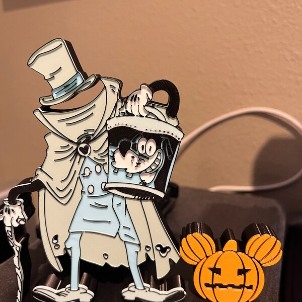 Goofy as the Haunted Mansion Hat Box Ghost Decoration 3d Printed - Etsy
