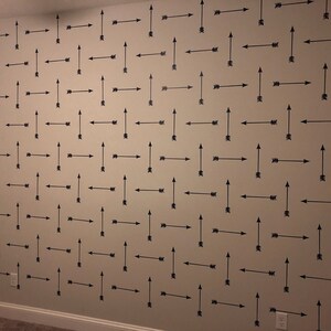 Arrow Wall Decal Arrow Pattern Arrow Stickers Boho Arrows | Etsy