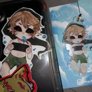 PRE-ORDER Ybf Peter and Goth Peter Chibi Acrylic Charms - Etsy